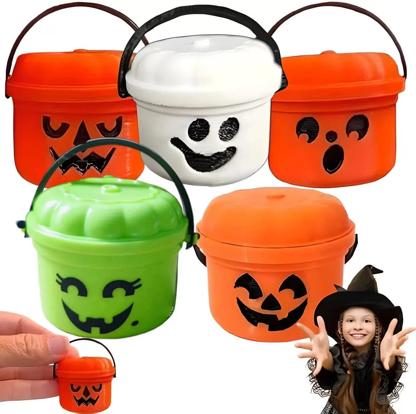Adorable Mini Boo Buckets – Spooky-Cute Halloween Decor! – Wonderland